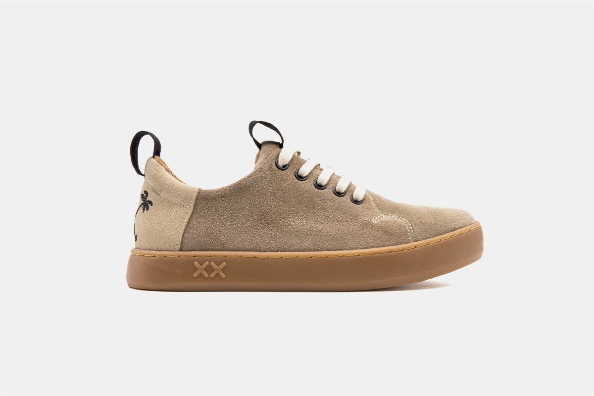 Zapatilla Cuero Mujer Monkey Nude | Bestias - BESTIAS